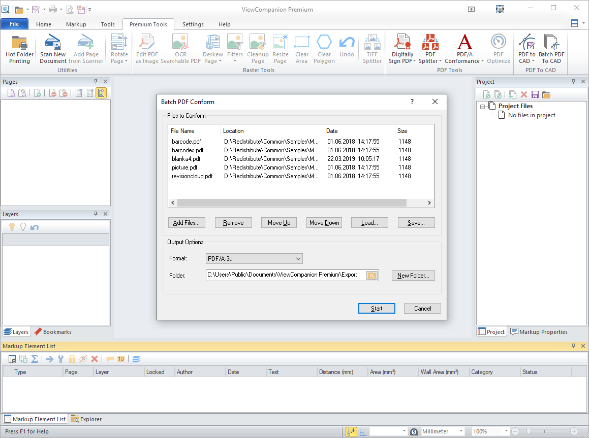 Convert your PDF files to PDF/A for long-term archiving